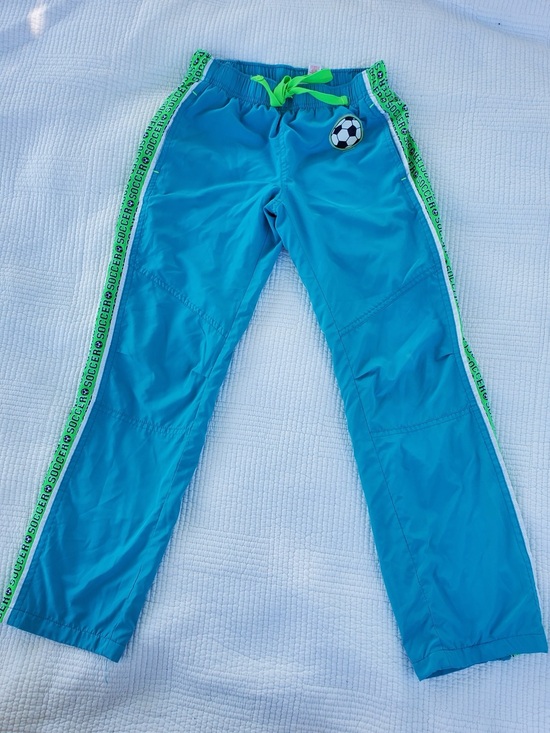 Justice | Bottoms | Justice Blue Jogger Sweatpants With Neon Green ...